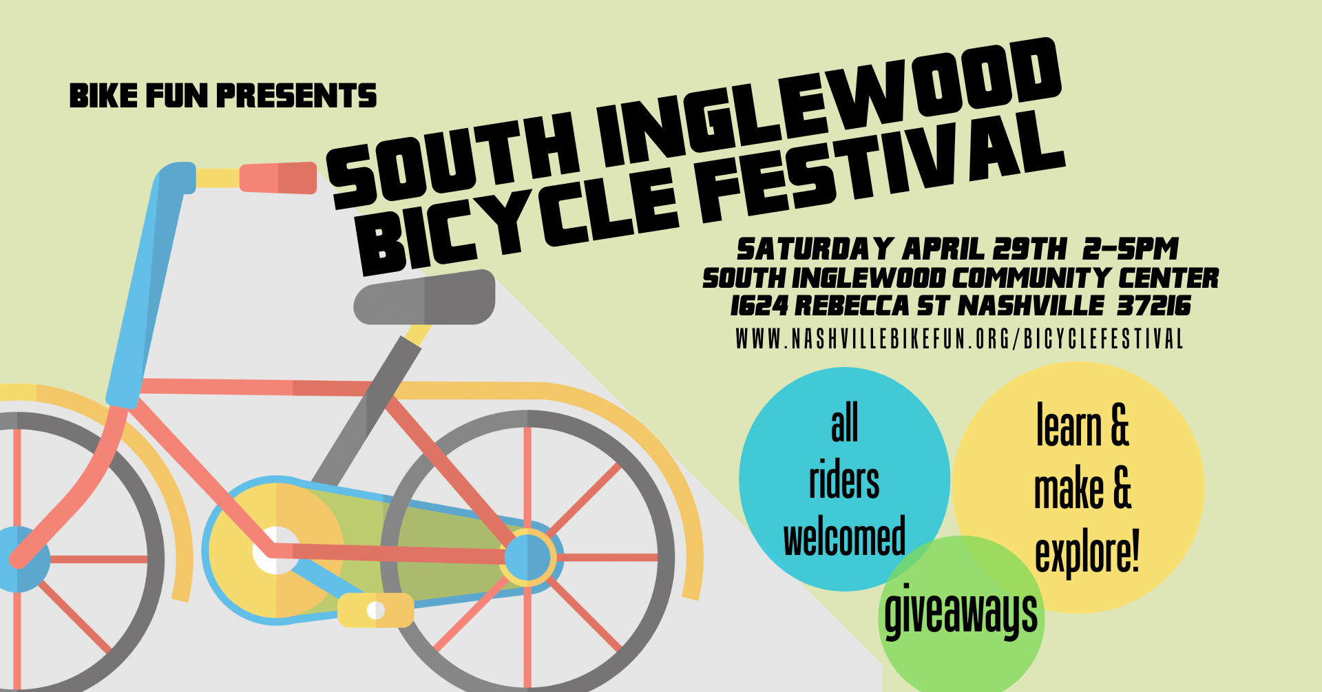 South Inglewood Bicycle Festival - April 2023 | BIKE FUN