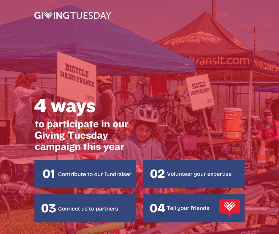 Support Bike Fun on Giving Tuesday 2025 | BIKE FUN